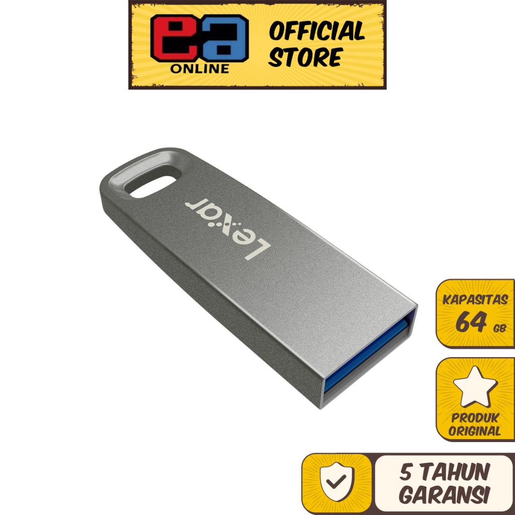 Jual Lexar Flashdisk USB 3.1 JumpDrive M45 Flash Drive - 64GB-128GB ...