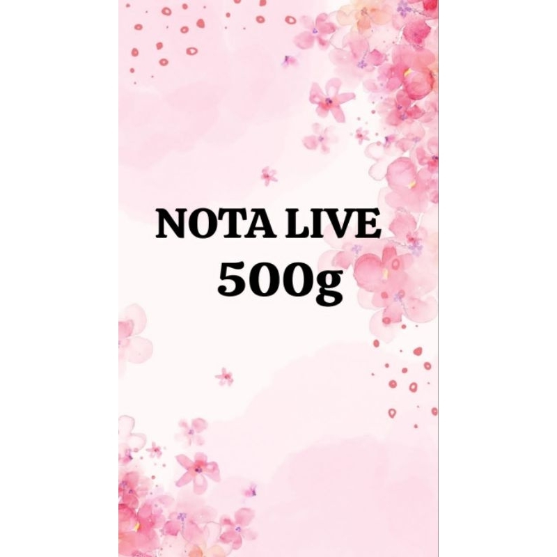 Jual nota Live 500g ( 100.000 - 200.000) | Shopee Indonesia