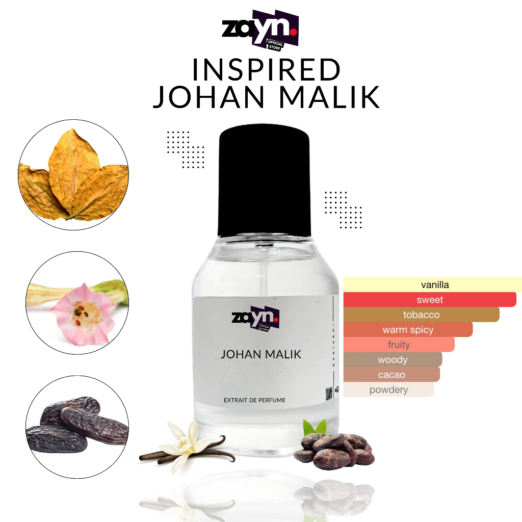 Jual Johan Malik Inspired by ZAYN Perfume 35ml parfum pria wanita ...