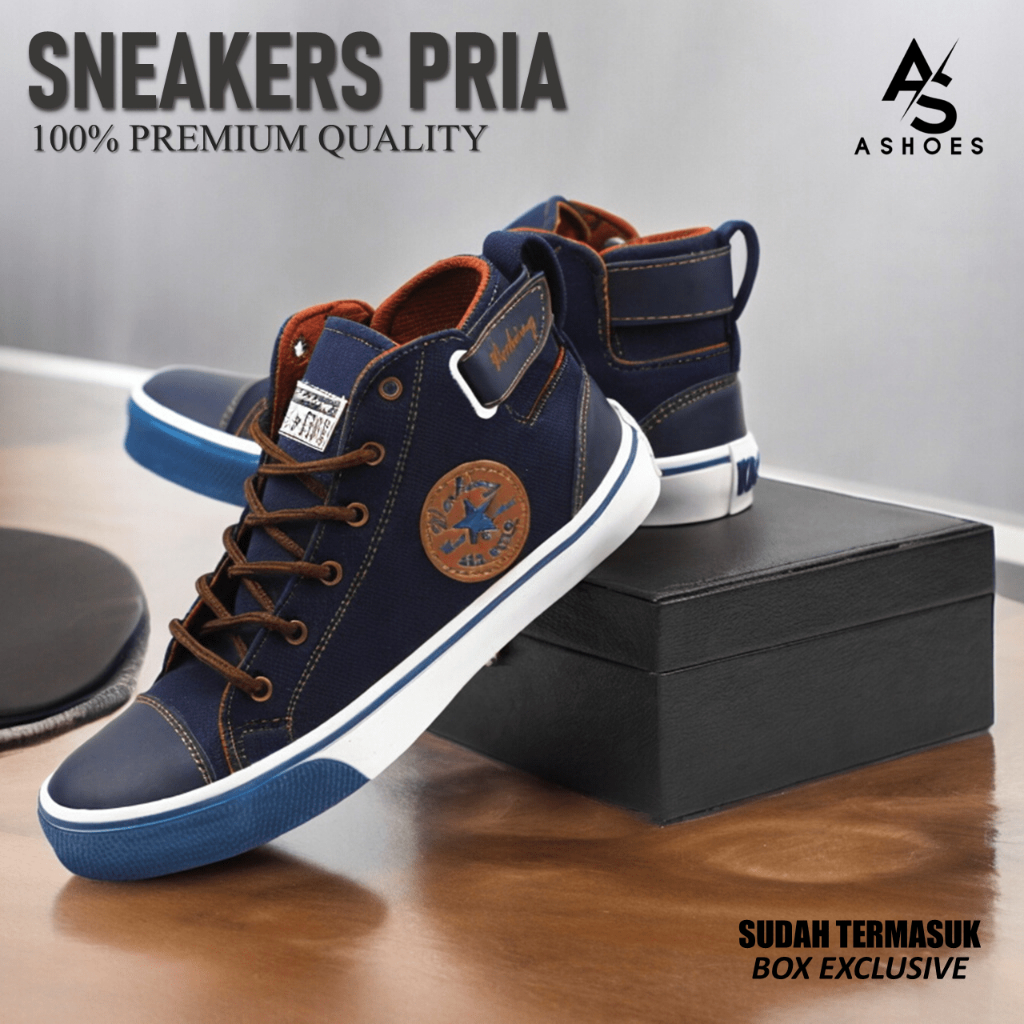 Jual Sepatu Casual Converse Pria Spatu Kasual Convers Cowok Original ...