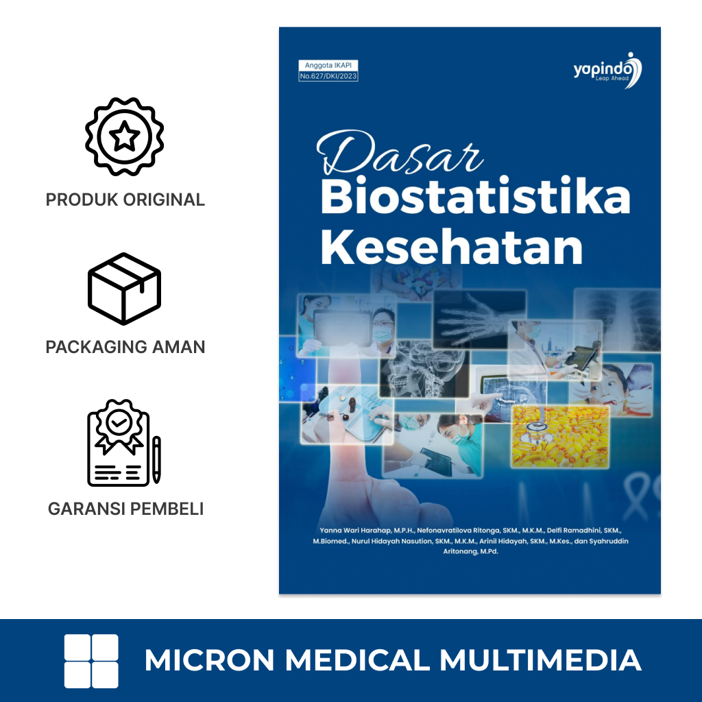 Jual Yapindo Buku Ajar Dasar Biostatisika Kesehatan | Shopee Indonesia