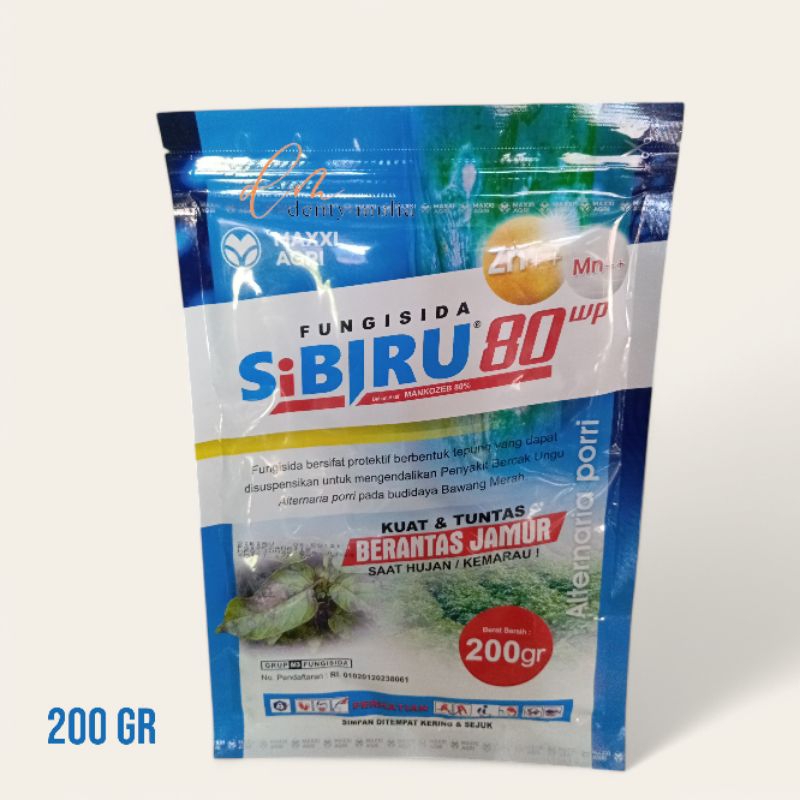 Jual SIBIRU 80 WP 200gr fungisida pengendali penyakit bercak ungu ...