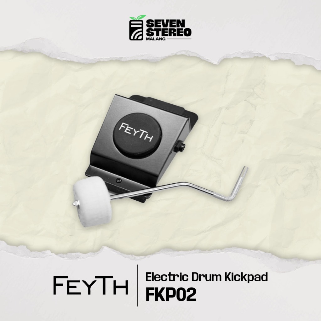 Jual Feyth FDP012 7 Piece Compact Electric Drum Stand / Feyth FKP02 ...