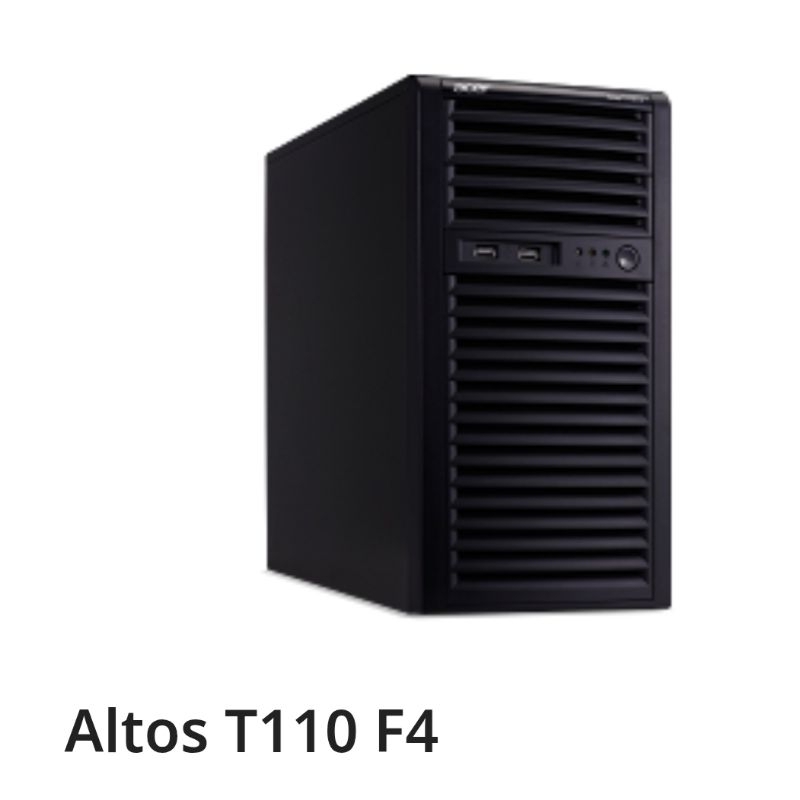 Jual Acer Altos T110-F4 PC Server Intel Xeon E3-1225 V6/32GB/1TB HDD ...