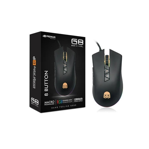 Jual MOUSE GAMING DA G8 REVIVAL RGB (OMRON SWITCH) | Shopee Indonesia