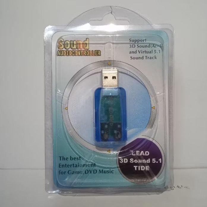 Jual USB 2.0 Audio Soundcard EXTERNAL MIC MICROPHONE SPEAKER | Shopee ...