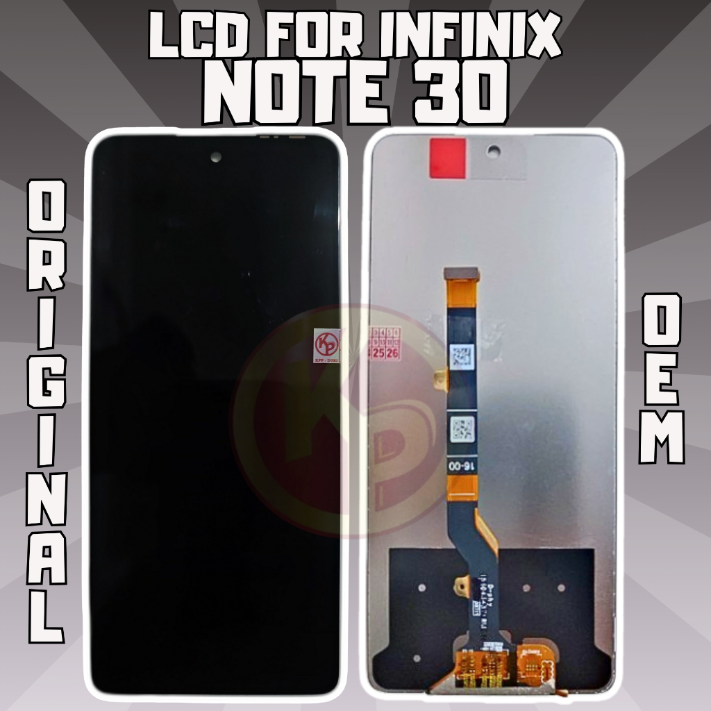 Jual LCD + TOUCHSCREEN INFINIX NOTE 30 KUALITAS ORIGINAL OEM | Shopee ...