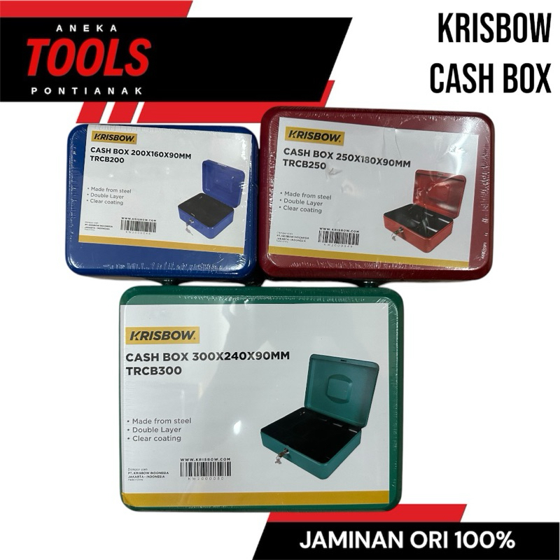 Jual Krisbow Cash Box | Shopee Indonesia