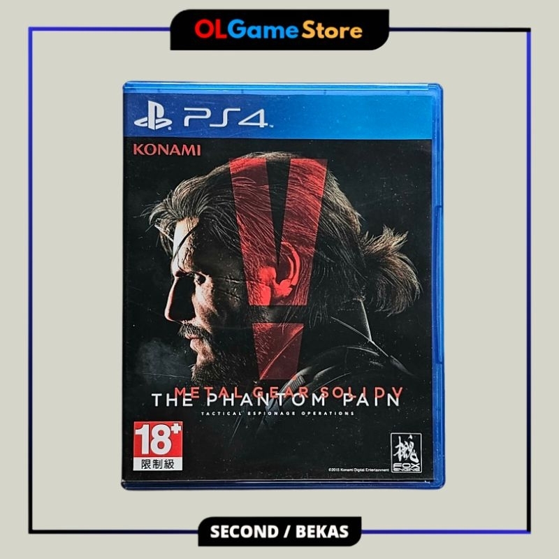Jual PS4 Metal Gear Solid V The Phantom Pain / MGS | Shopee Indonesia
