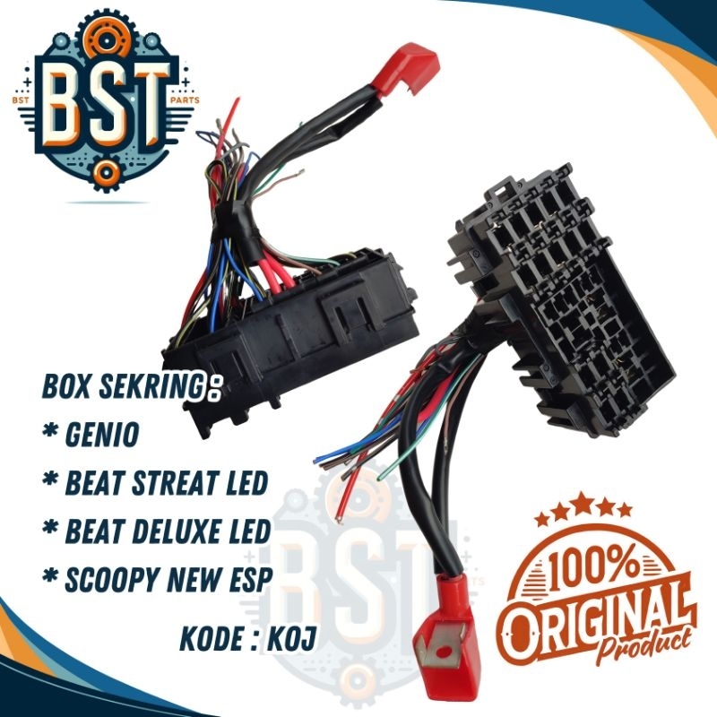 Jual box rumah sekring honda beat deluxe led beat streat led genio ...