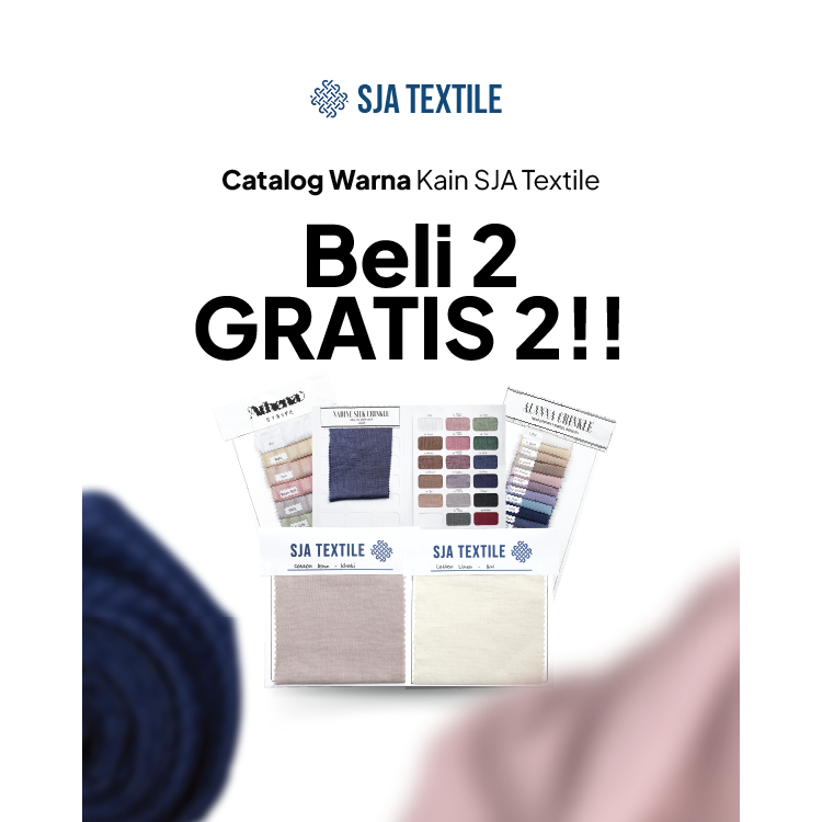 Jual Katalog SJA Textile All Product - Catalogue Fabrics Sample Kain ...