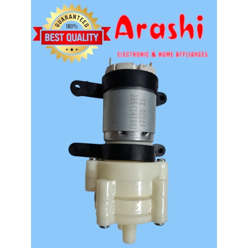 Jual DINAMO POMPA DISPENSER GALON BAWAH ARASHI AMD01B DC 12V | Shopee ...