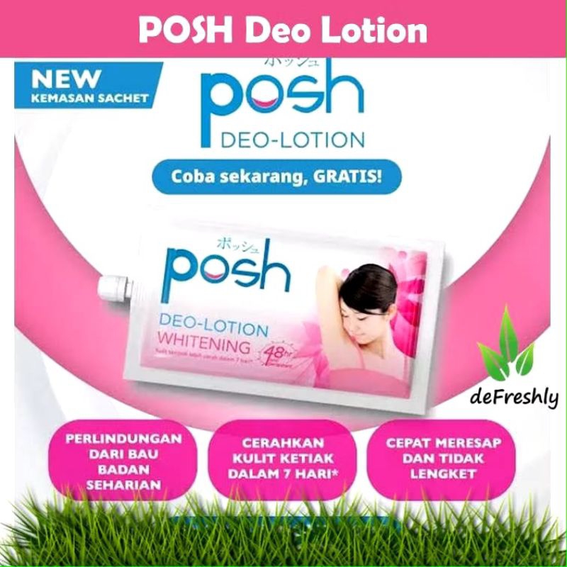 Jual POSH DEODORANT kemasan sachet 11grm | Shopee Indonesia