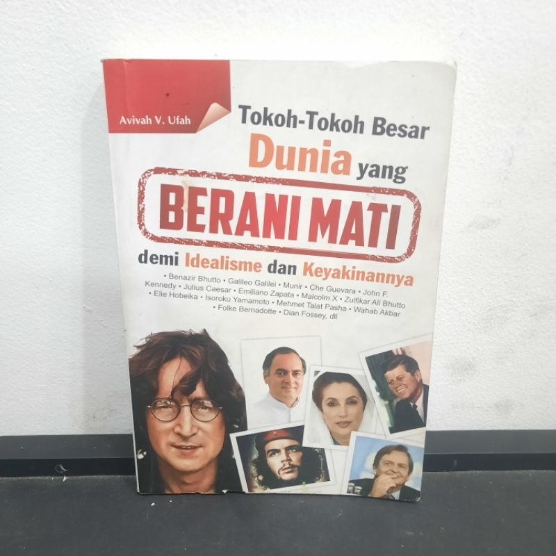 Jual TOKOH-TOKOH BESAR DUNIA YANG BERANI MATI DEMI IDEALISME DAN ...