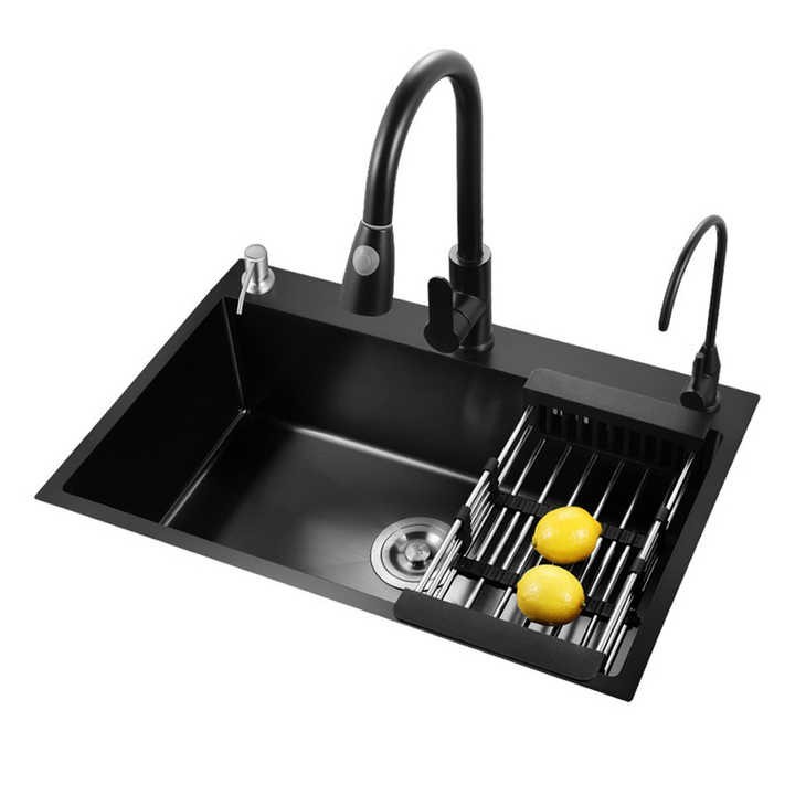 Jual Kitchen Sink Wastafel Stainless Steel single slot 6045 | Shopee ...