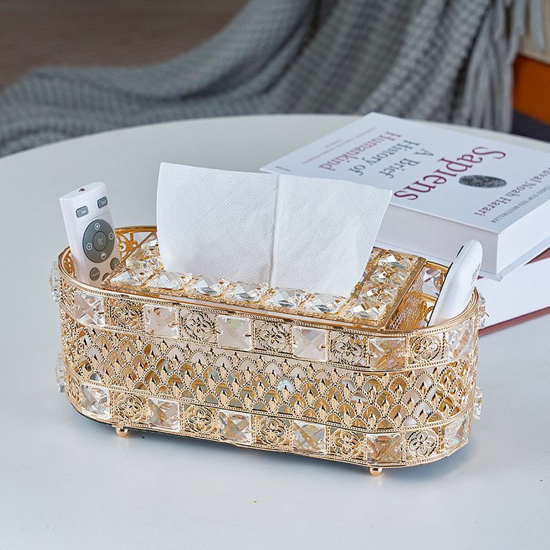 Jual Triple W Crystal Tissue Box XL Extra Holder Organizer Tempat ...