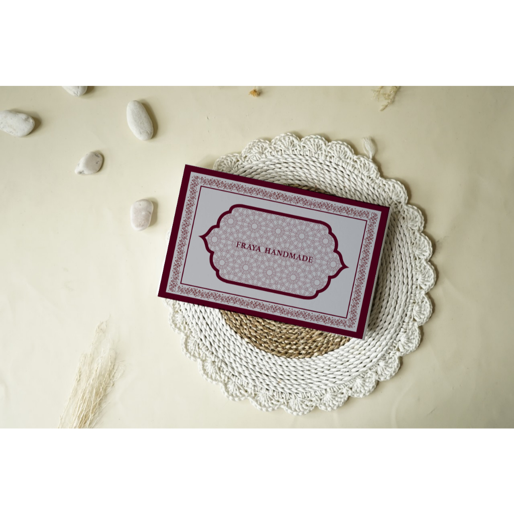 Jual Box Custom Fraya Handmade Premium Motif Karawo Box Packaging ...