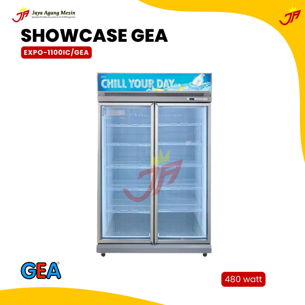 Jual GEA Showcase Expo -1100IC Kulkas Display Cooler Chiller Expo 1100 ...