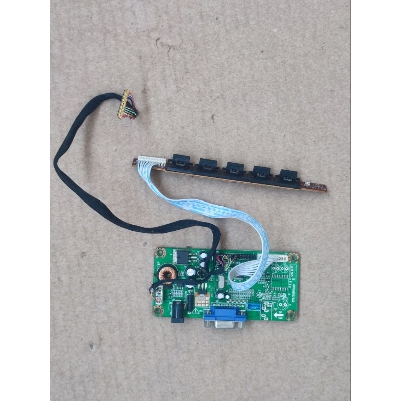 Jual mainboard monitor DC 12V led advan lumine LM-1670 soket layar 40 ...