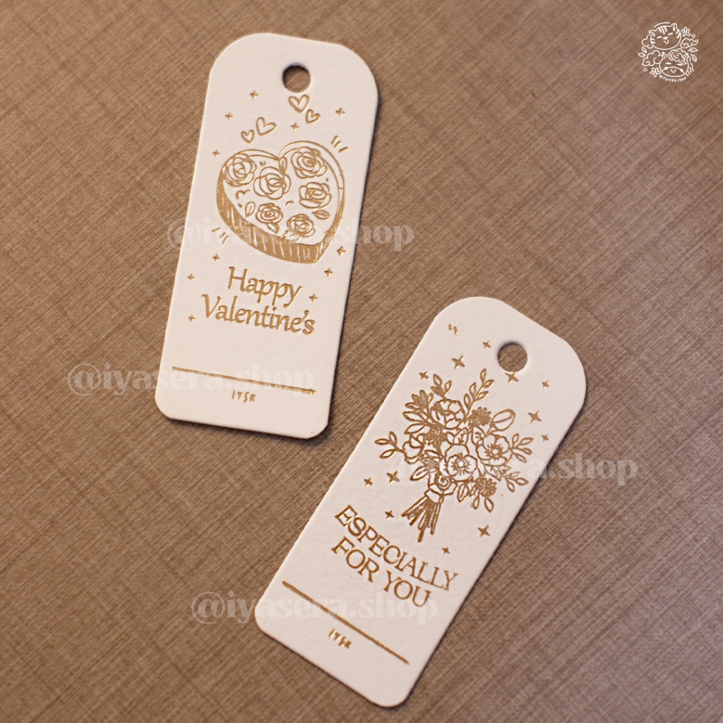 Jual Hangtag Gift Tag Ucapan Especially For You Valentines Day Vday ...