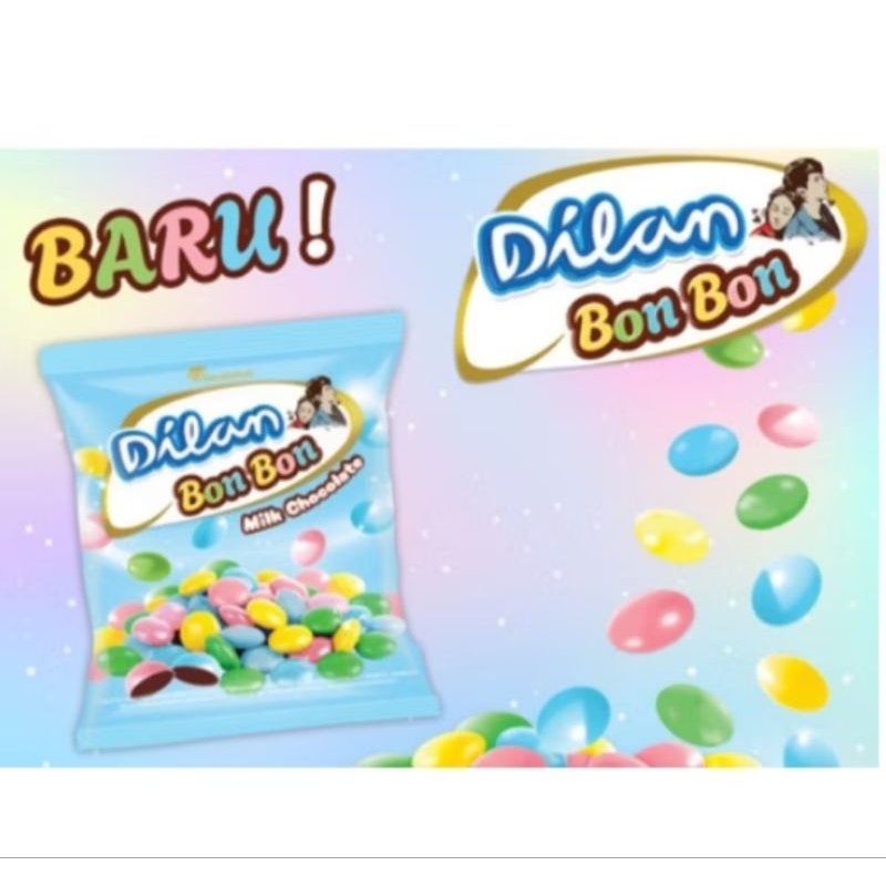 Jual Dilan Bon Bon/ permen isi coklat / enak renyah | Shopee Indonesia