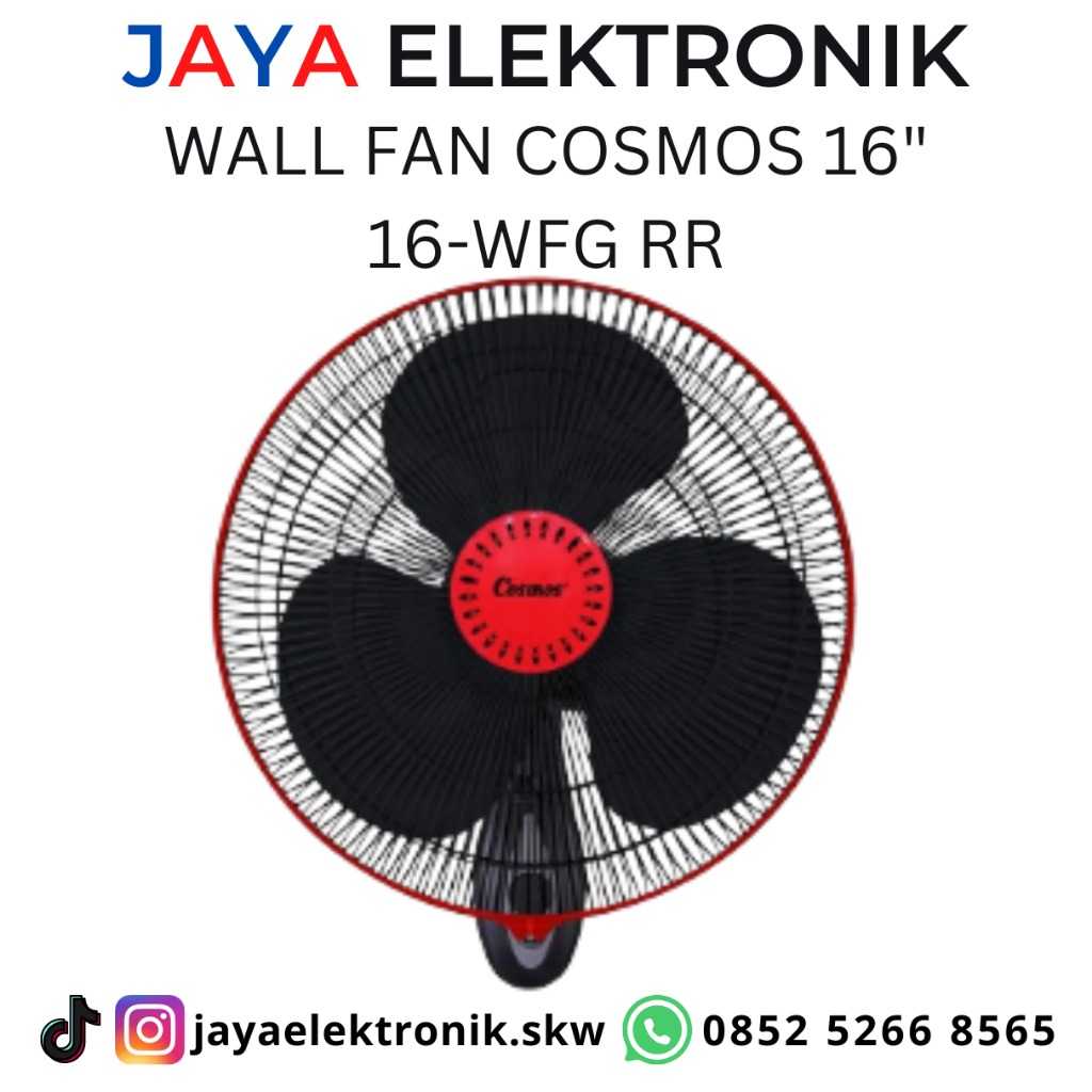 Jual Kipas Angin Dinding Wall Fan Cosmos 16-WFG RR | Shopee Indonesia