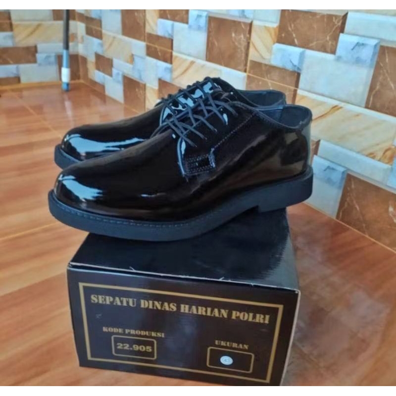 Jual sepatu PRIA PDH Polri - ASN JATAH | Shopee Indonesia