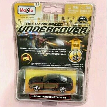 Jual Maisto 2006 Ford Mustang GT (Need For Speed Undercover) | Shopee ...