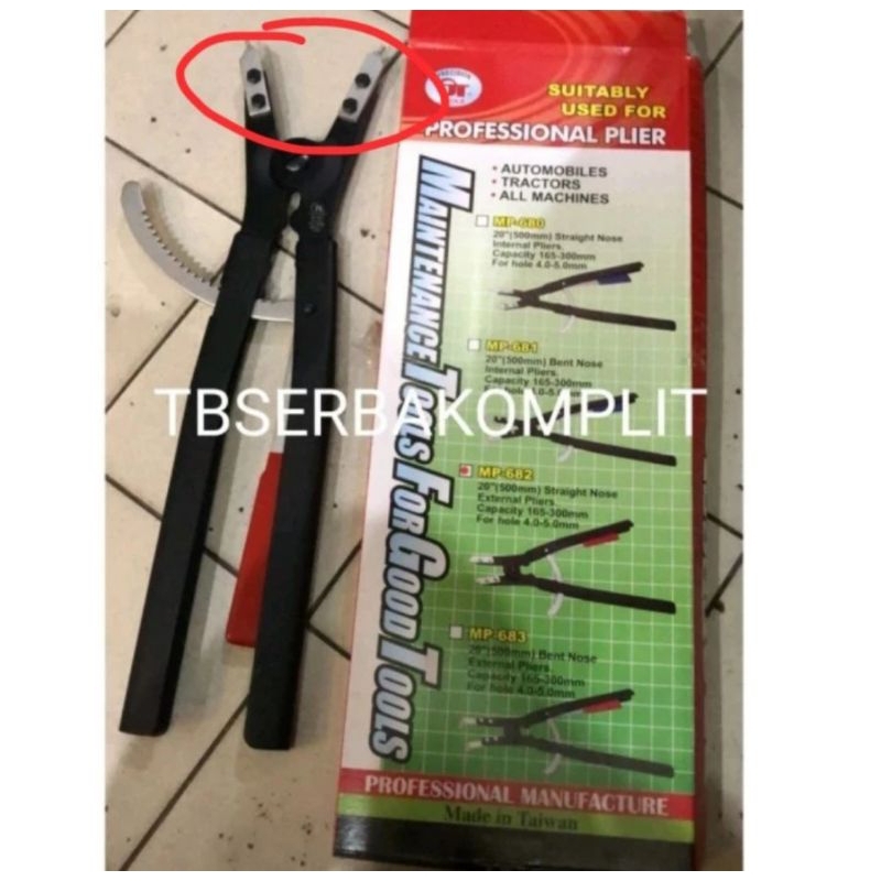 Jual Mata Tang Snapring 16" / 20" Genius Tools 16 inch Lurus / Bengkok ...