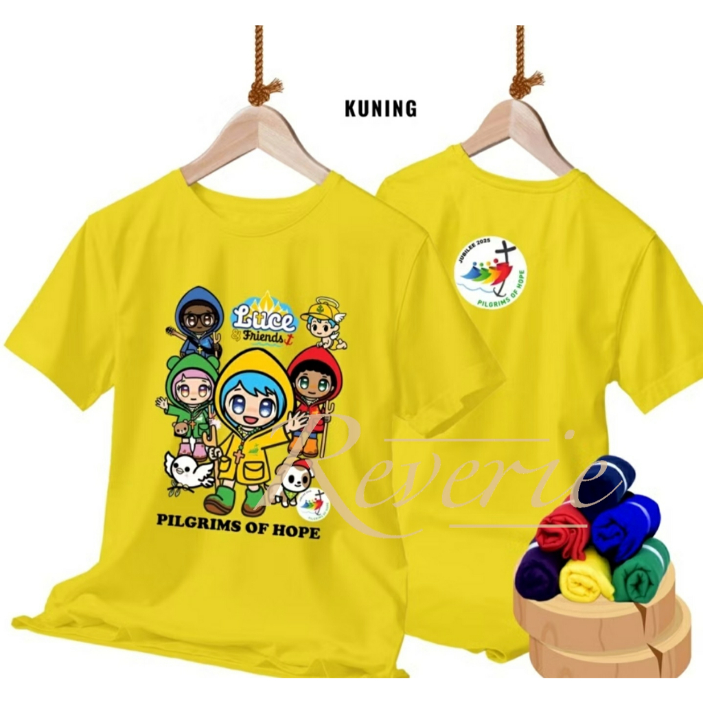 Jual (GRATIS LOGO PAROKI GEREJA) KAOS BAJU LUCE & FRIENDS TSHIRT ...