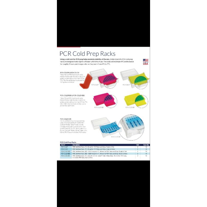 Jual IsoFreeze PCR Racks / PCR Cool Prep Racks | Shopee Indonesia