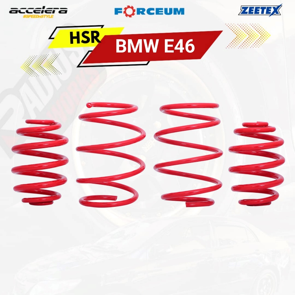 Jual LOWERING KIT PER CEPER UNTUK BMW E46 MERK HSR ORIGINAL EMPUK ...