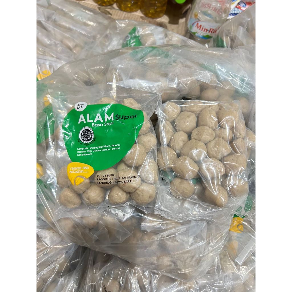 Jual BASO DAGING SAPI AYAM ALAM 25 BUTIR | Shopee Indonesia
