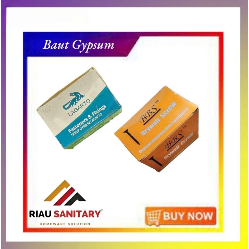 Jual Baut Gypsum Lagato / Sekrup Plafon Lagato 6x1 Inci / Sekrup Gypsum ...