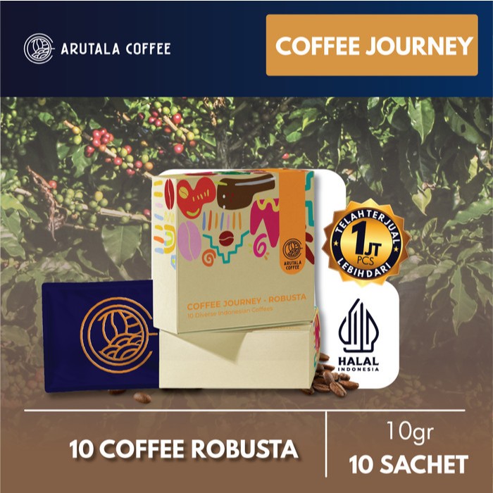 Jual Arutala Coffee Journey (10 Diverse Indonesian Coffees) - Robusta ...