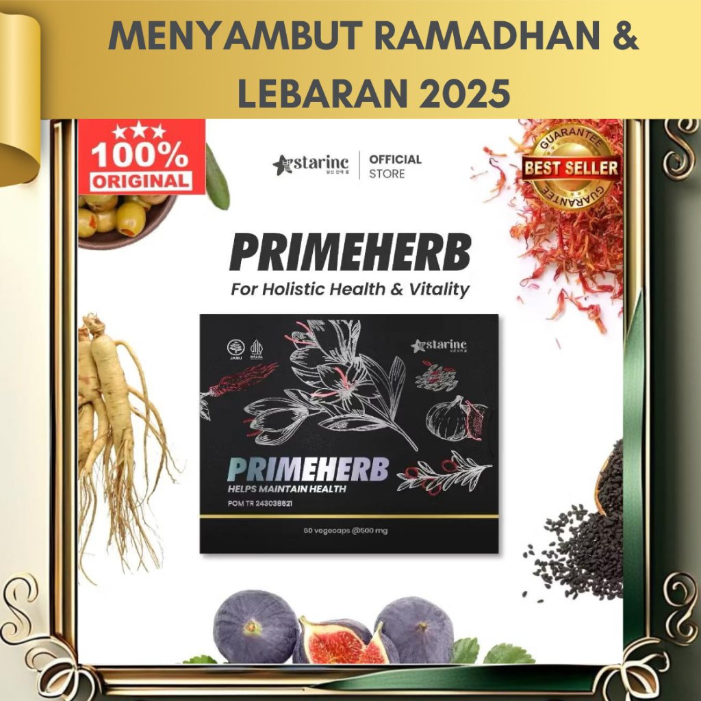 Jual Starinc PRIMEHERB Helps Maintain Health Suplemen Kesehatan 60 capsul | Shopee Indonesia
