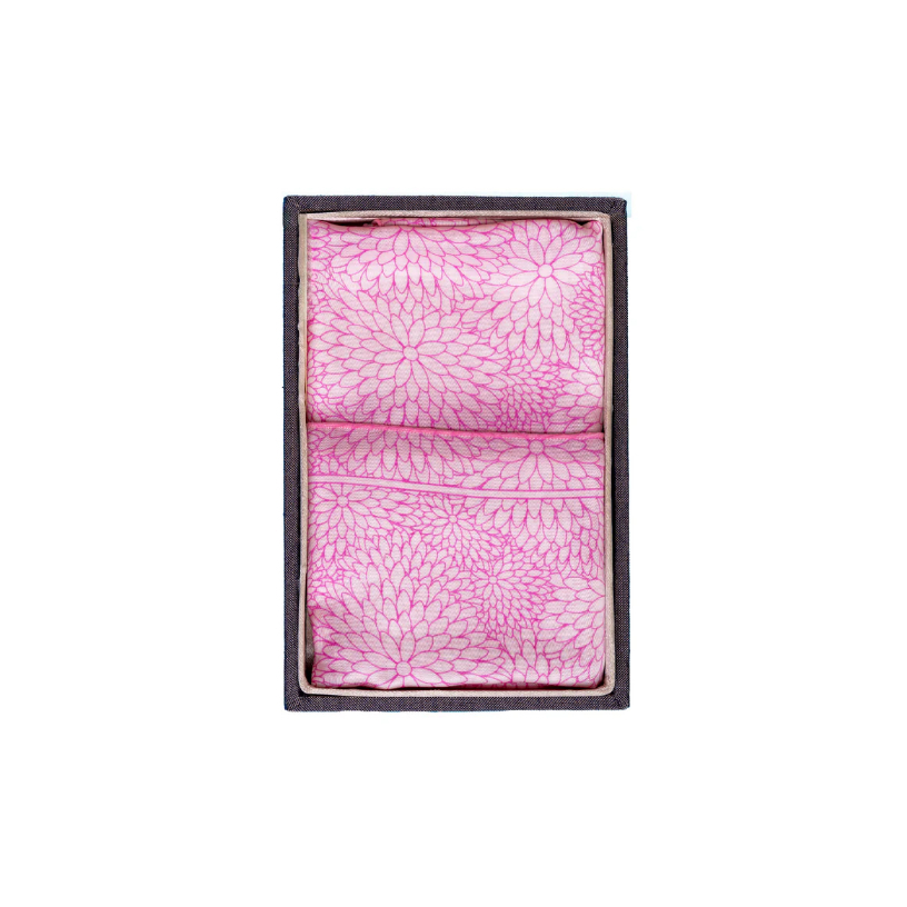 Jual Batik Wayang Scarf In Gift Box - Selendang In Blossom Pink ...