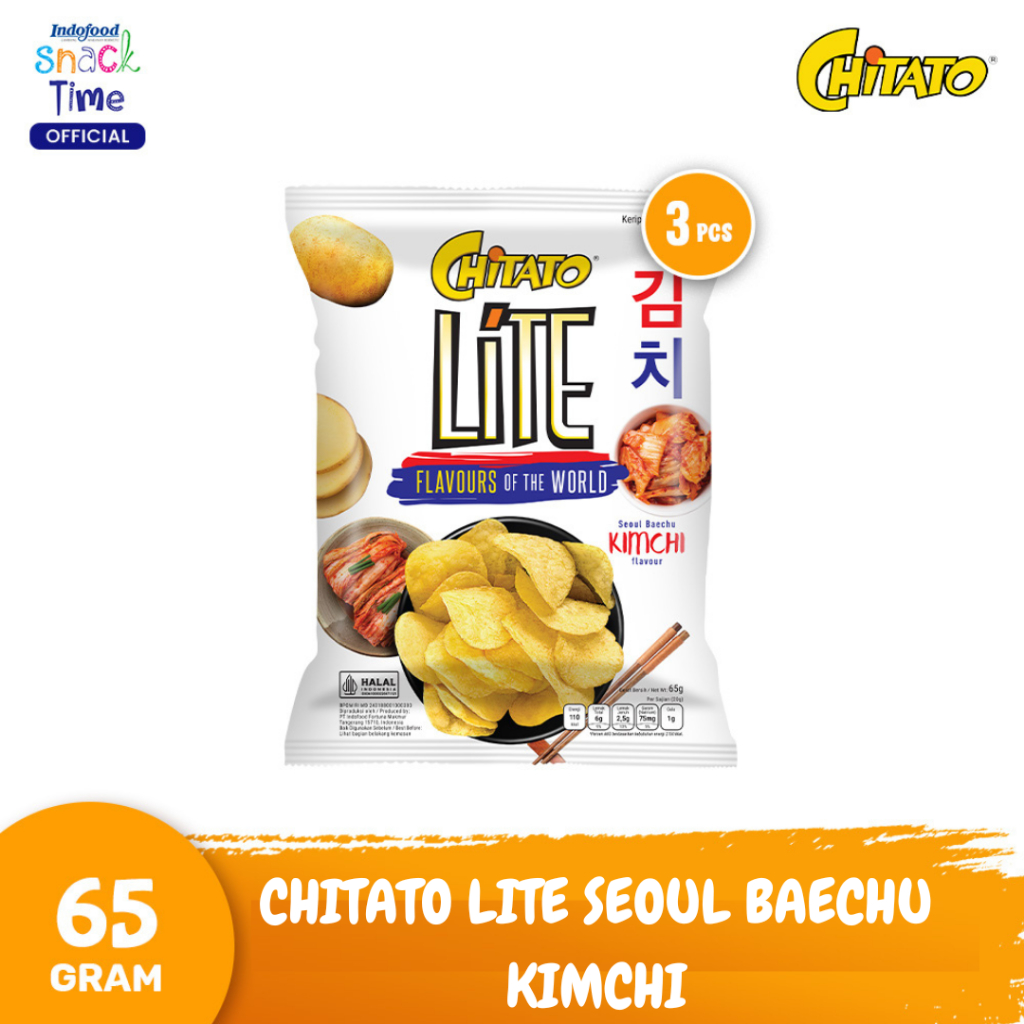 Jual Chitato Lite Chitato Lite Seoul Baechu Kimchi 65 gr - 3 Pcs ...