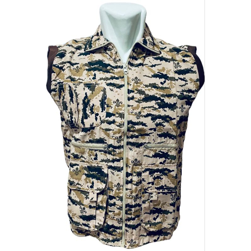 Jual Rompi Loreng Pramuka / Baju Loreng Pramuka / Rompi Loreng / Rompi ...