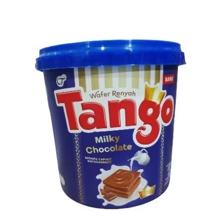 Jual TANGO WAFER MILKY CHOCOLATE 240GR 1 DUS 6 TOPLES | Shopee Indonesia