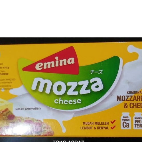 Jual EMINA MOZZA CHEESE 170G | Shopee Indonesia