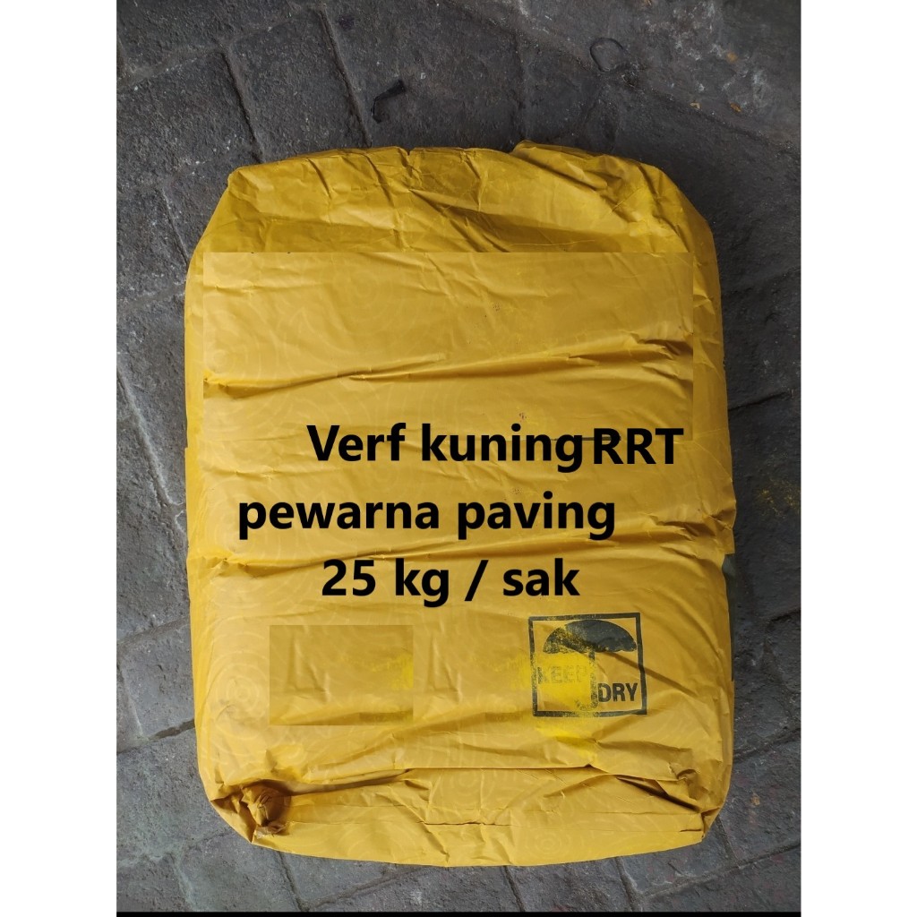 Jual verf kuning pewarna paving Ex. RRT original no oplosan 25 kg/zak ...
