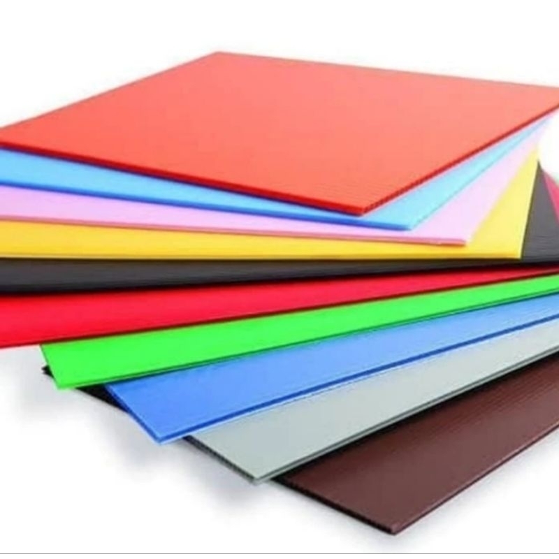Jual impraboard karton kertas 3mm x 60cm x 60cm custem lembaran tebal ...