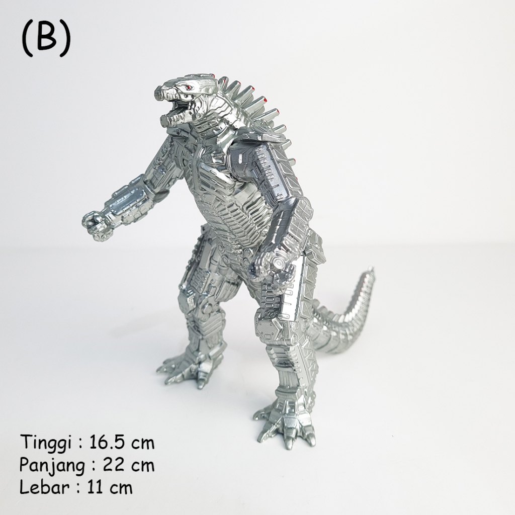 Jual Mainan Figur Mecha Godzilla 2021 Silver Ukuran Besar Godzilla vs ...