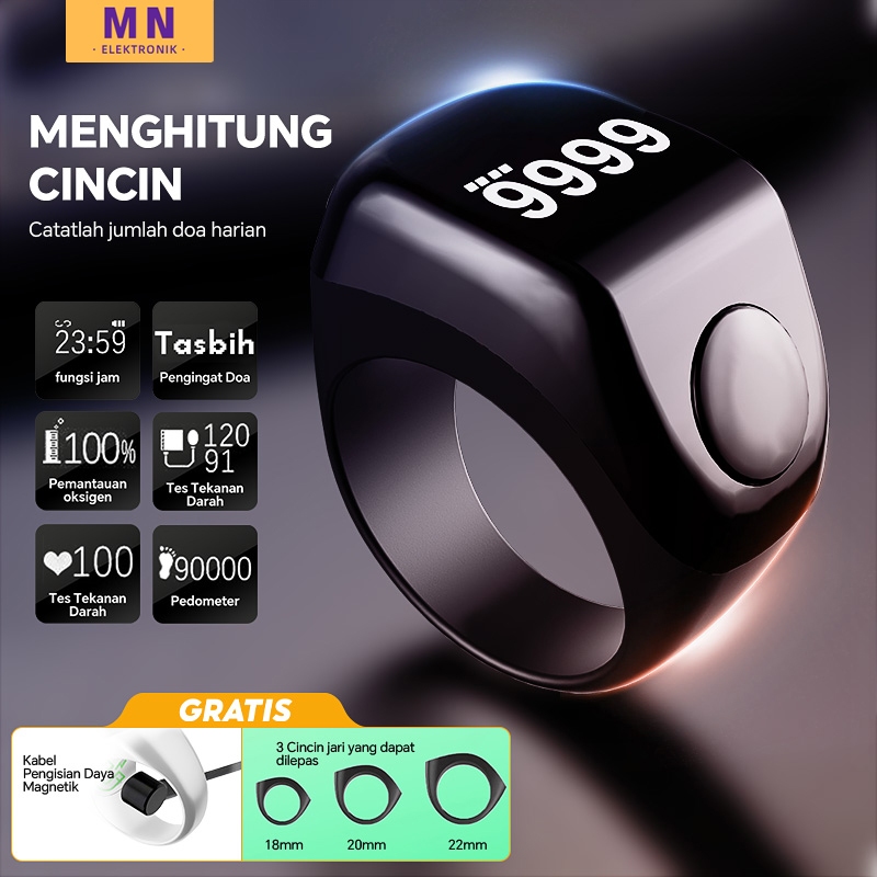 Jual Zikr Ring Lite Zikr Ring Noor Zikr Ring Flex Lite Cincin Tasbih ...