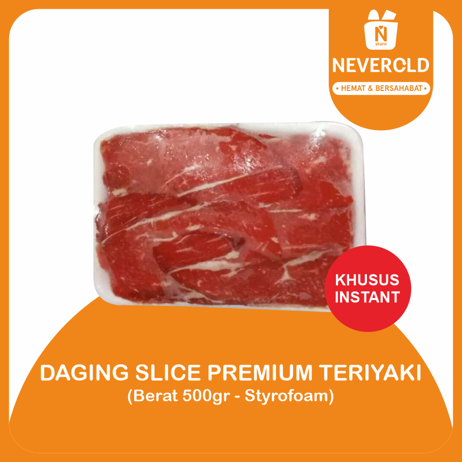 Jual DAGING SLICE PREMIUM LESS FAT 500GR - STYROFOAM | Shopee Indonesia