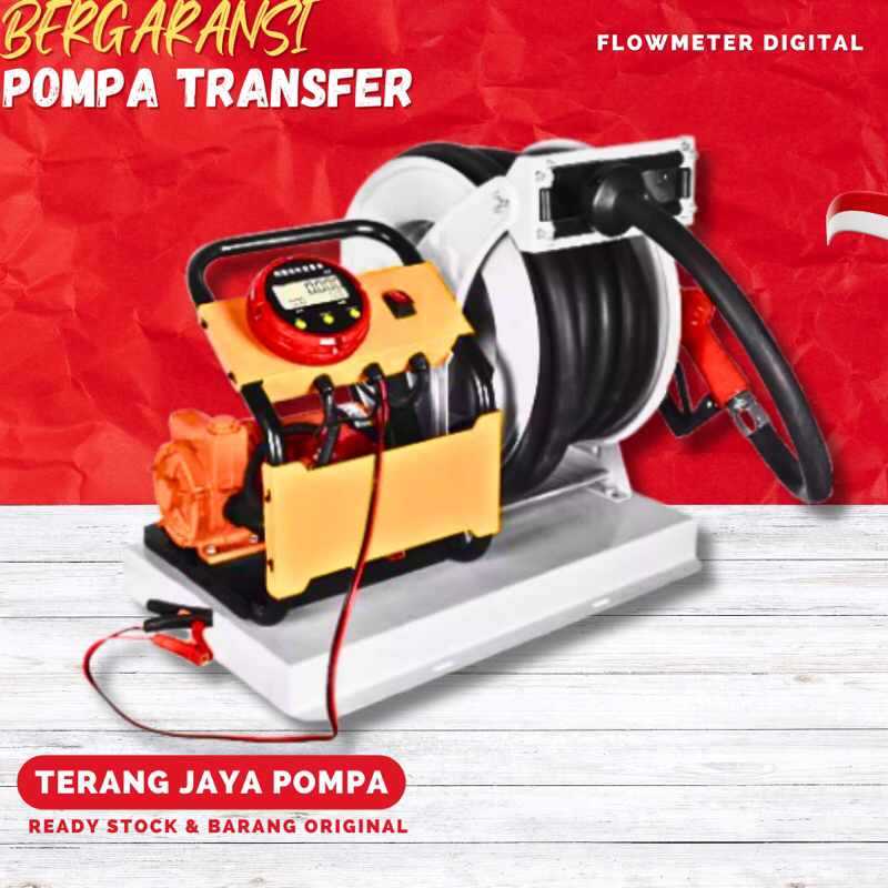 Jual POMPA TRANSFER DISPENSER BAHAN BAKAR MINYAK FLOWMETER DIGITAL ...