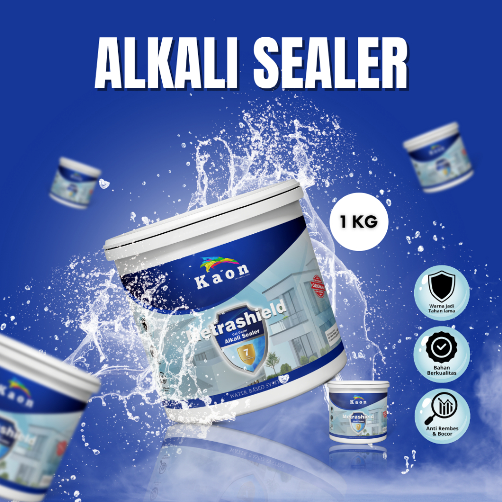 Jual KAON Paint - Cat Dasar Alkali Sealer 1KG / Anti Jamur & Penutup ...