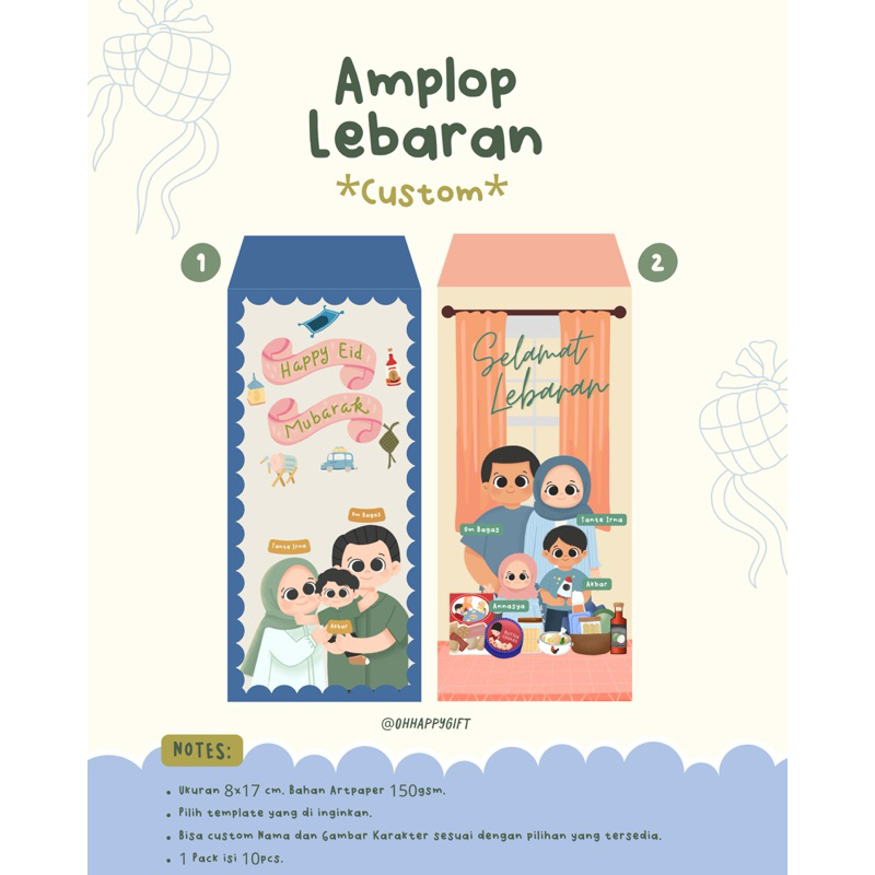 Jual Amplop Lebaran Custom | Shopee Indonesia