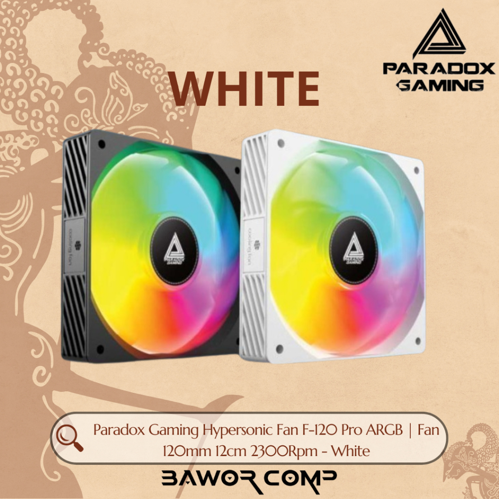 Jual Paradox Gaming Hypersonic Fan F-120 Pro ARGB | Fan 120mm 12cm ...